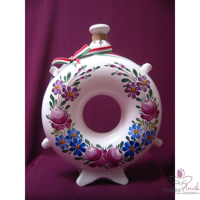 Nagy perec kulacs 2 literes - Puskár Andi Kerámia webáruház